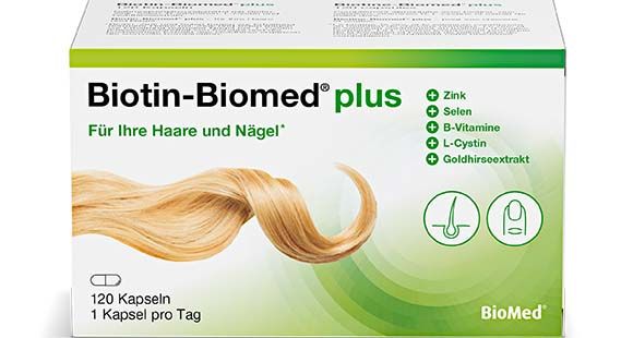 Biotin-Biomed plus, 120 Kapseln gesund-gekauft.ch