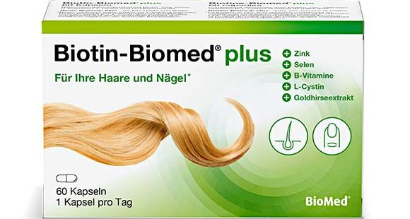 Biotin-Biomed plus, 120 Kapseln gesund-gekauft.ch